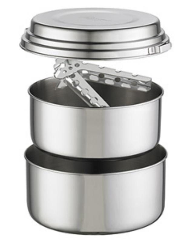 Alpine 2 Stainless Steel Pot Set – Bill & Paul's Sporthaus